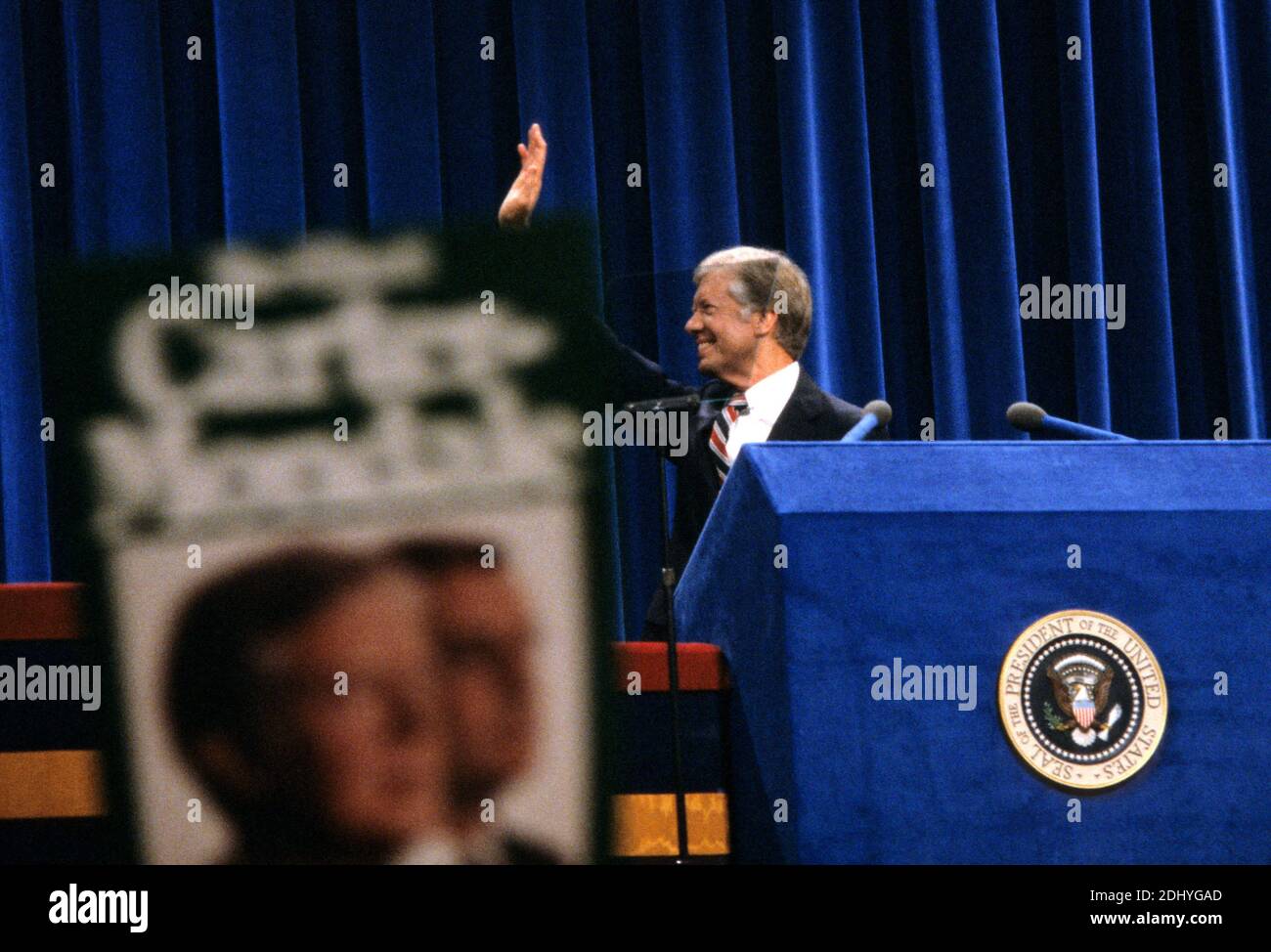 Jimmy carter 1980 convention hi-res stock photography and images - Alamy