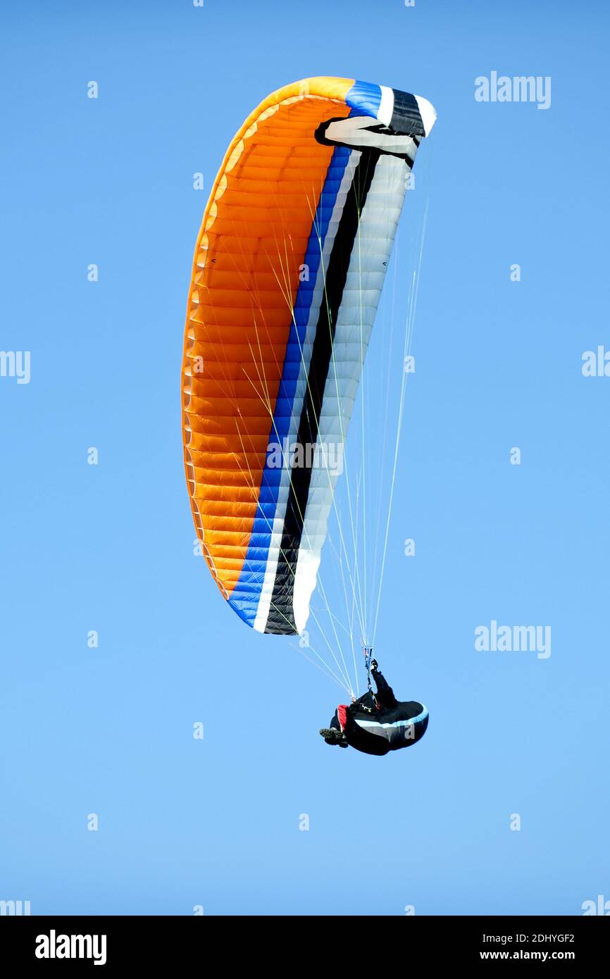 Paraglider - Gleitschirmflieger Stock Photo - Alamy