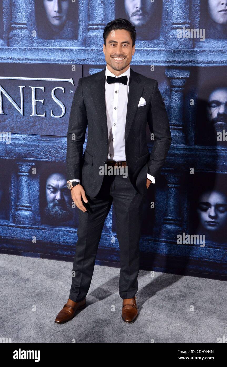 Joe Naufahu attends the premiere of HBO's 'Game Of Thrones' Season 6 at ...