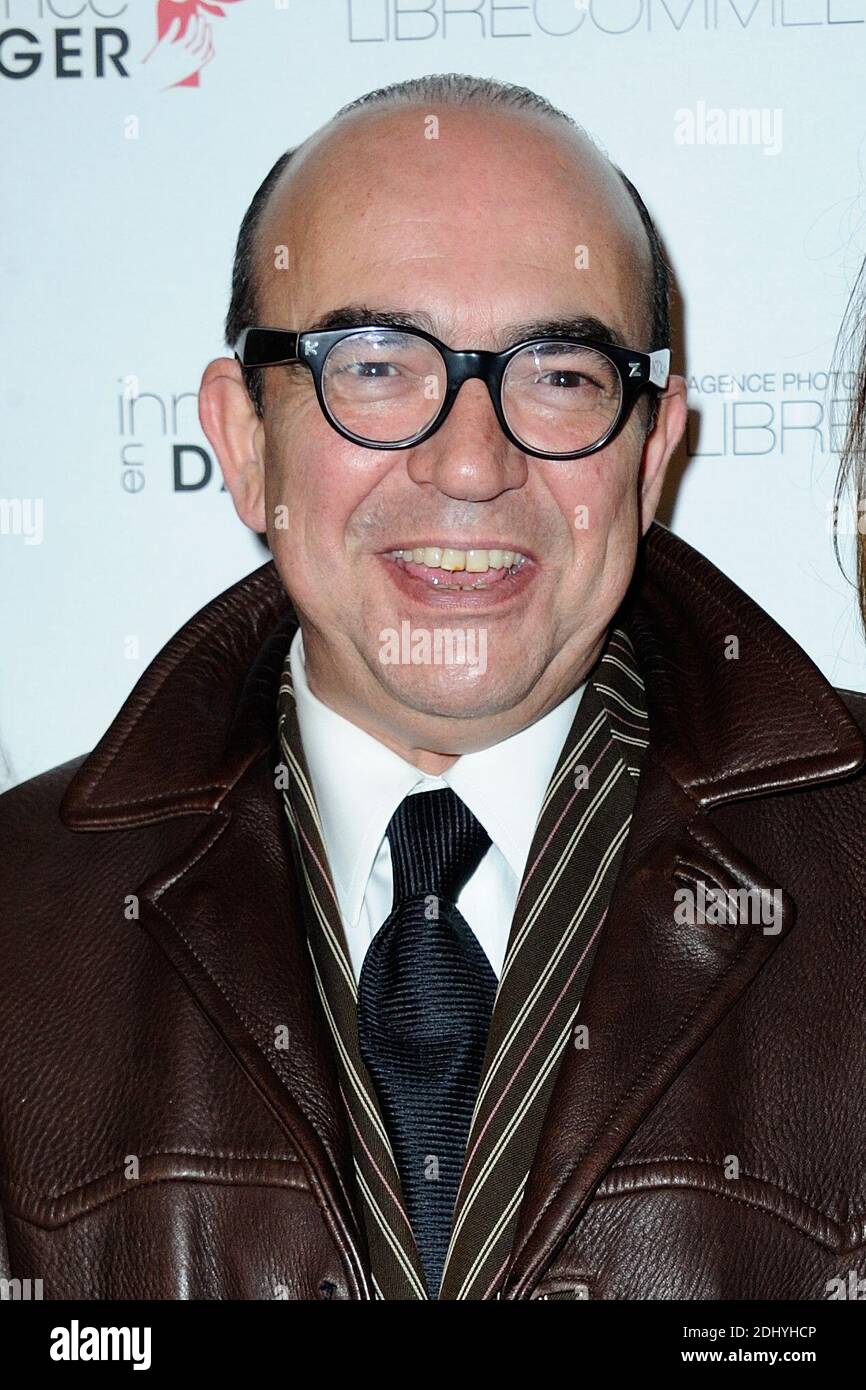 Karl Zero assiste au photocall lors de la Soiree-Spectacle donnee en l ...