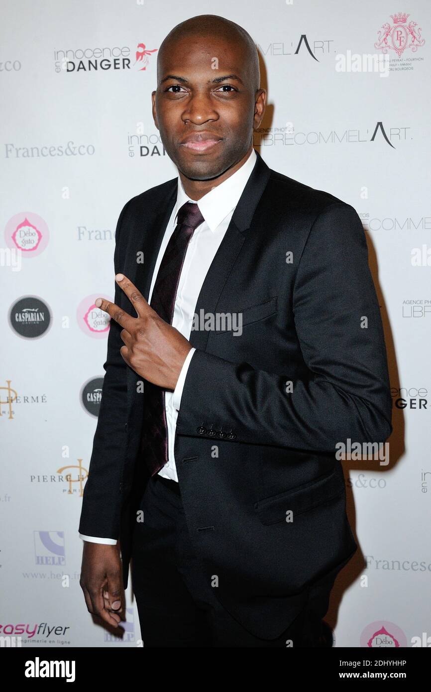 Yannick M'Boloa assiste au photocall lors de la Soiree-Spectacle donnee ...