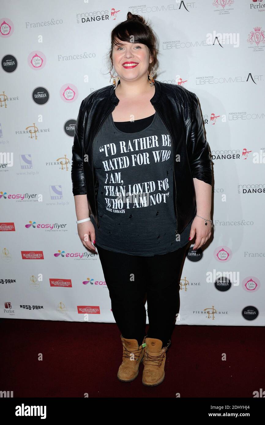 Ana Ka assiste au photocall lors de la Soiree-Spectacle donnee en l ...