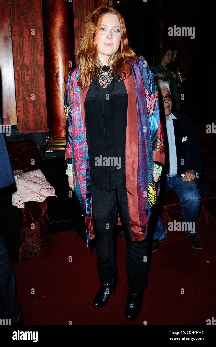 Davina Shefet assiste au cocktail precedant la Soiree-Spectacle donnee ...