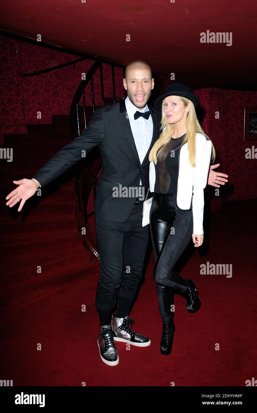 Xavier Delarue et Tatiana Laurens Delarue assistent au cocktail ...