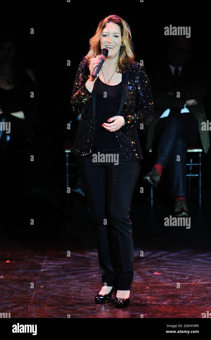 Sandrine Alexi assiste au Spectacle donne en l'honneur des 15 ans de l ...