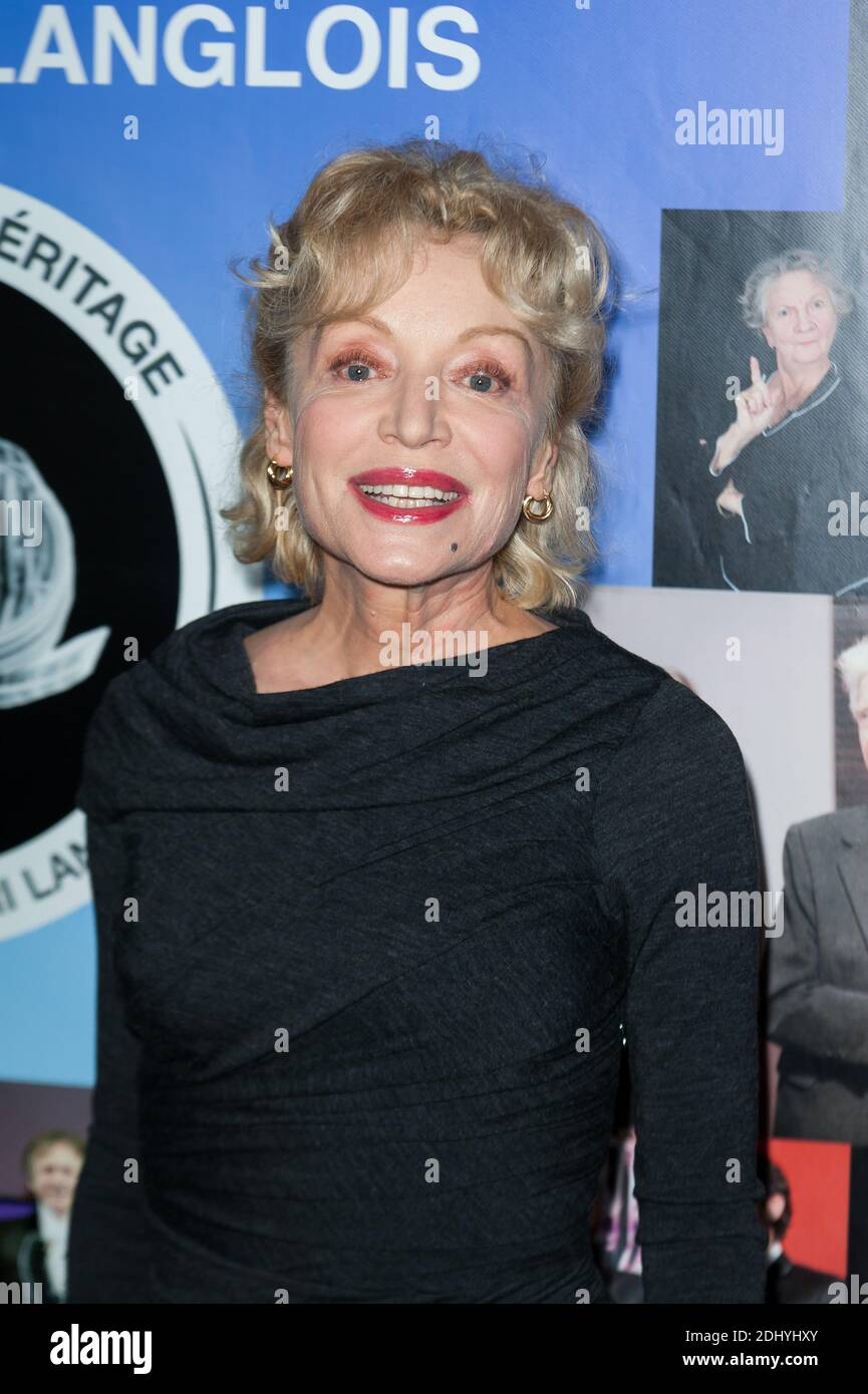 Caroline Silhol and Jean-Louis Livi attending the 'Prix Henri Langlois ...