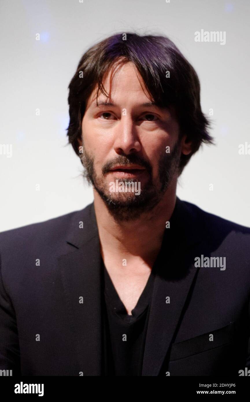 Keanu Reeves attending 'Side by Side' presentation at Royal Monceau in ...