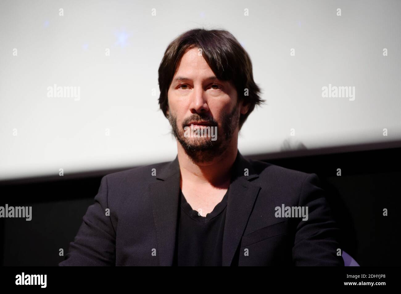 Keanu Reeves attending 'Side by Side' presentation at Royal Monceau in ...