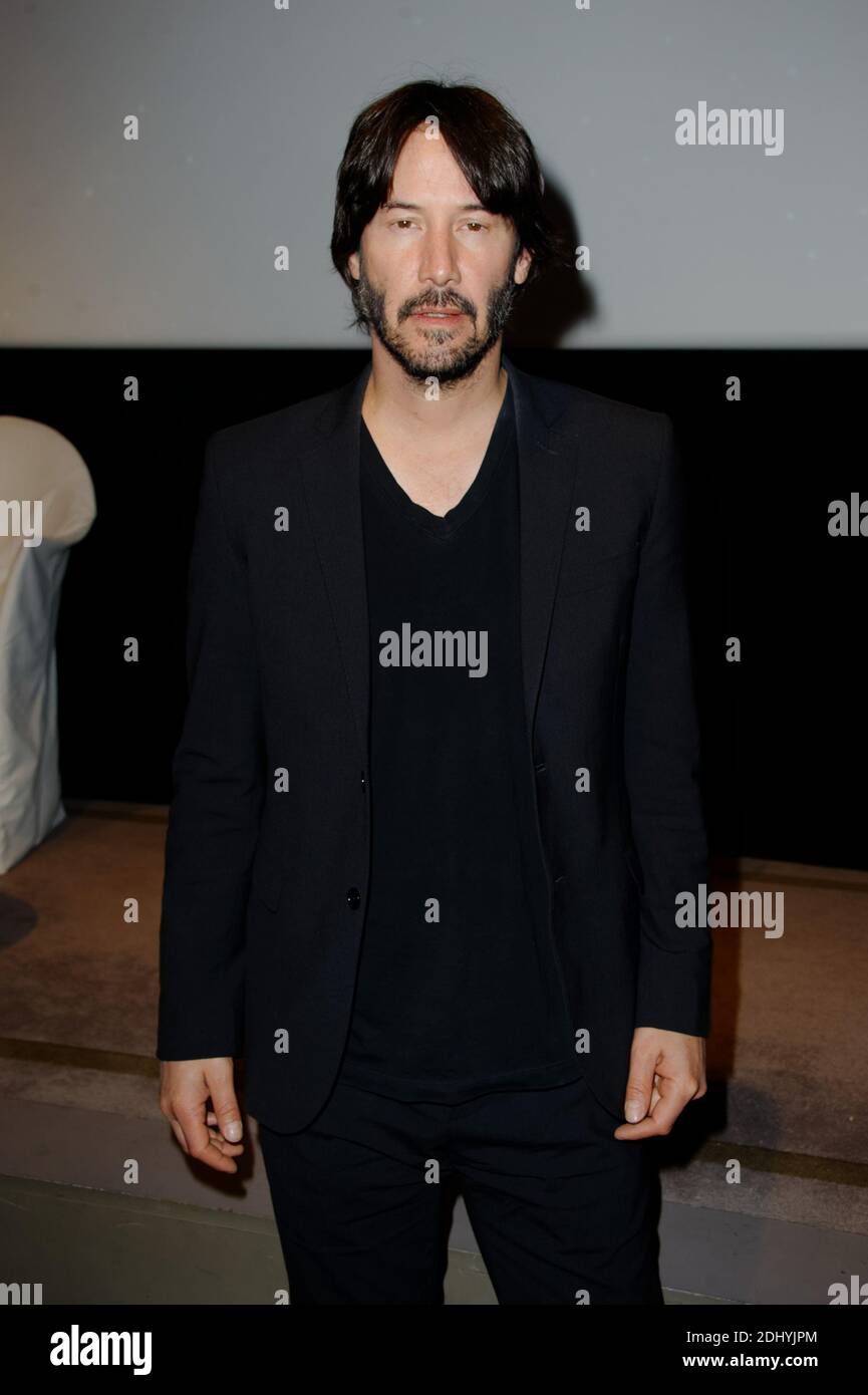 Keanu Reeves attending 'Side by Side' presentation at Royal Monceau in ...