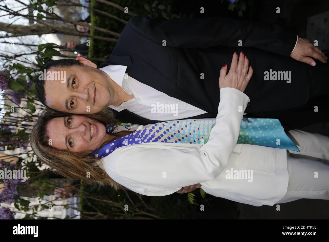 Carole Chretiennot and her husband Yuri Buenaventura attending the 9th ...