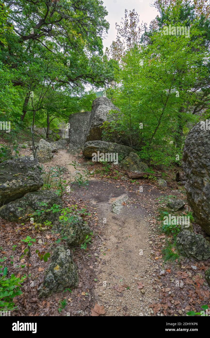 Texas Hill Country, Lost Maples State Natural Area Stock Photo - Alamy