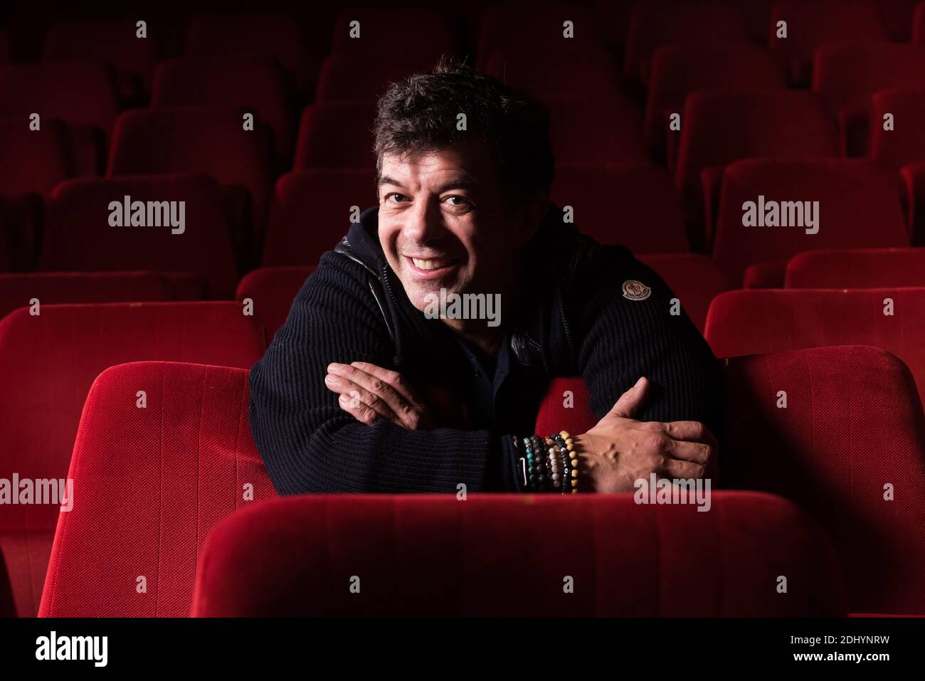 Stephane Plaza posing during a photo session in Geneva, Switzerland on ...