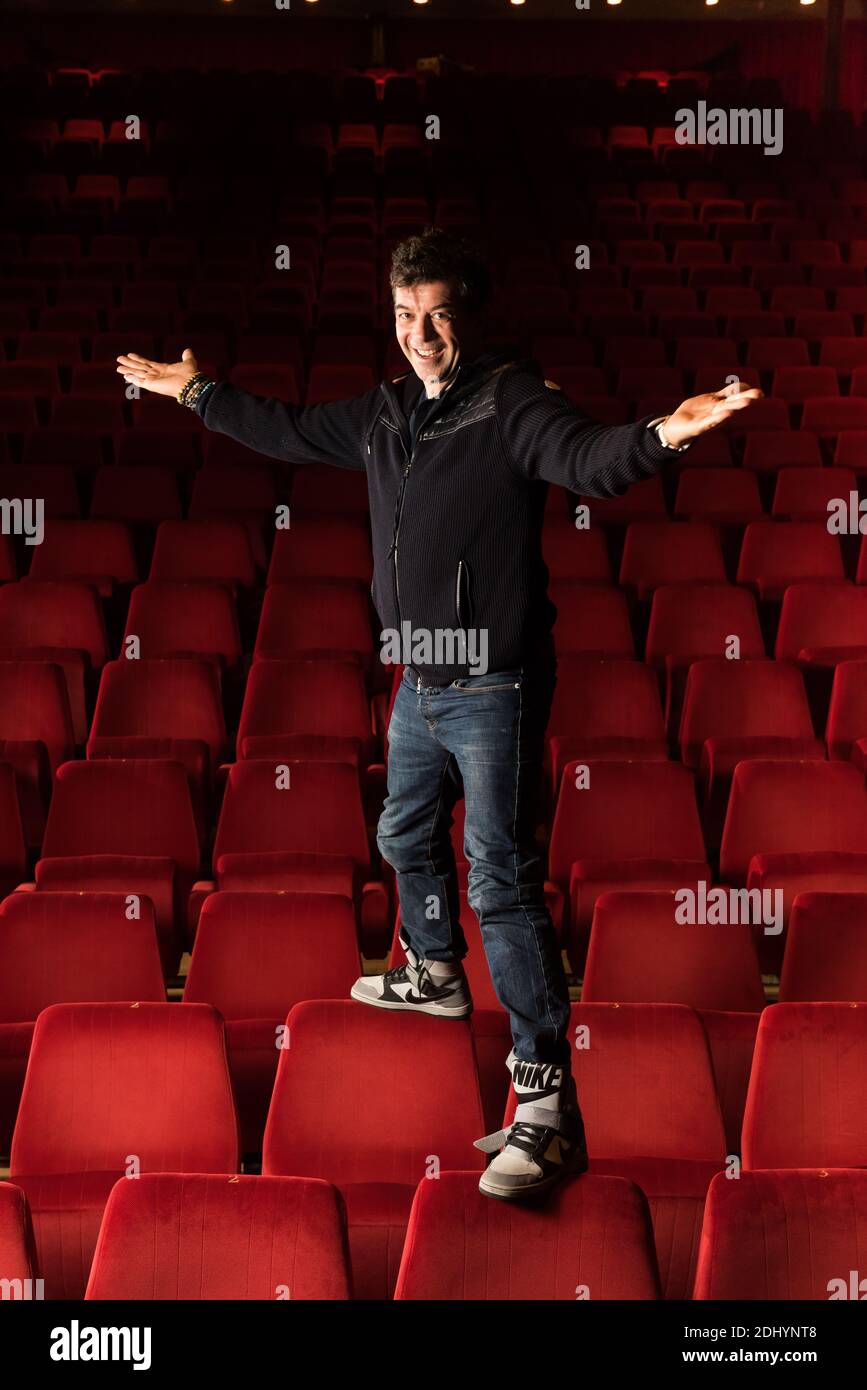 Stephane Plaza posing during a photo session in Geneva, Switzerland on ...