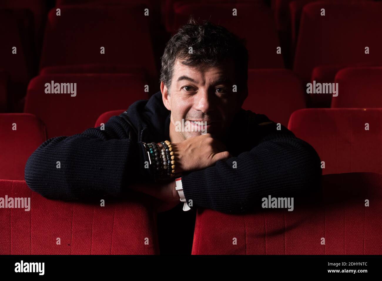Stephane Plaza posing during a photo session in Geneva, Switzerland on ...