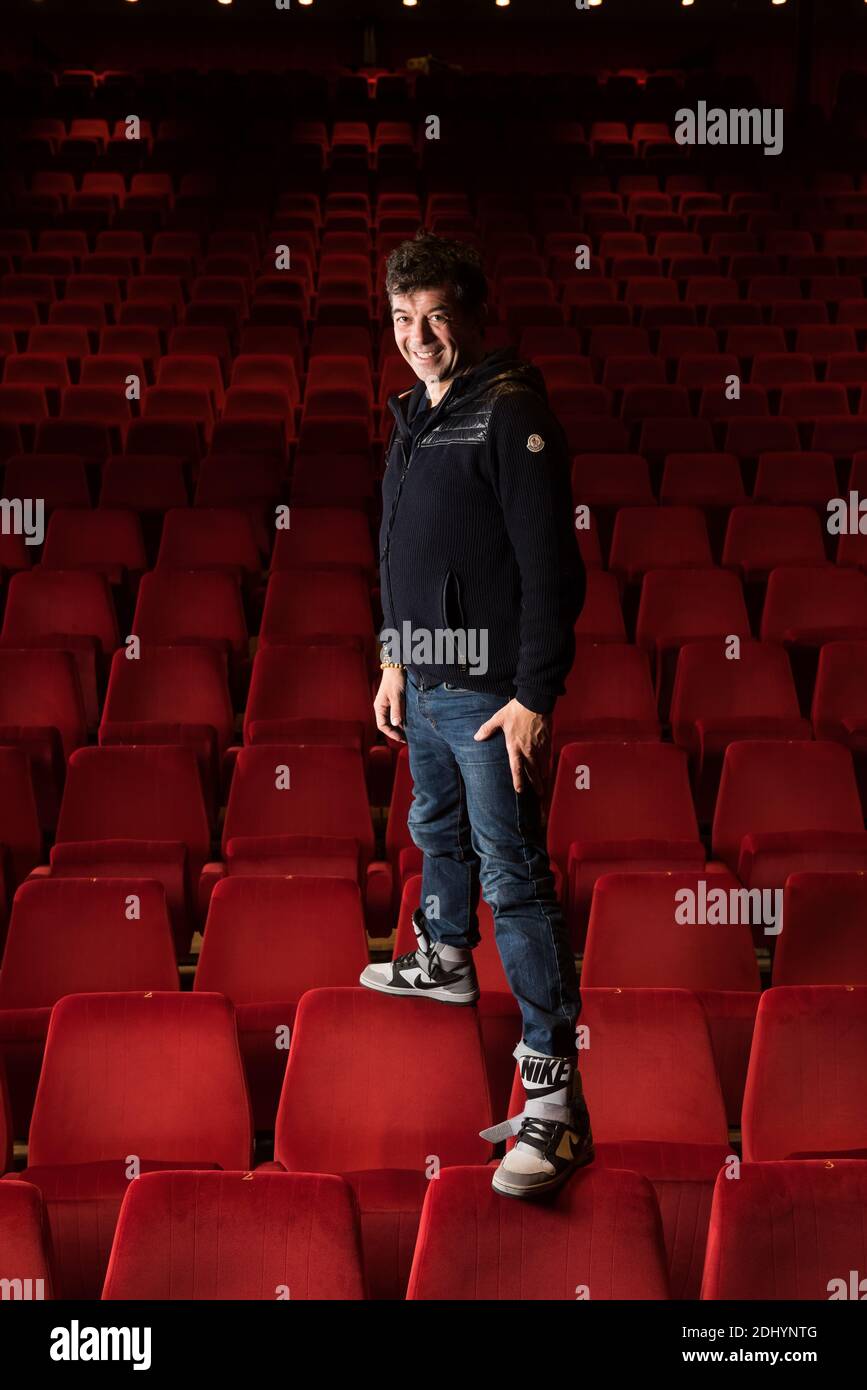 Stephane Plaza posing during a photo session in Geneva, Switzerland on ...