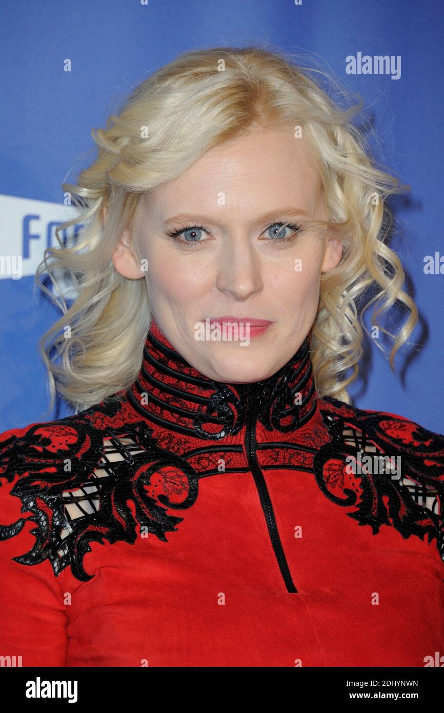 Anna Sherbinina assiste a la ceremonie d'ouverture du 7eme festival ...