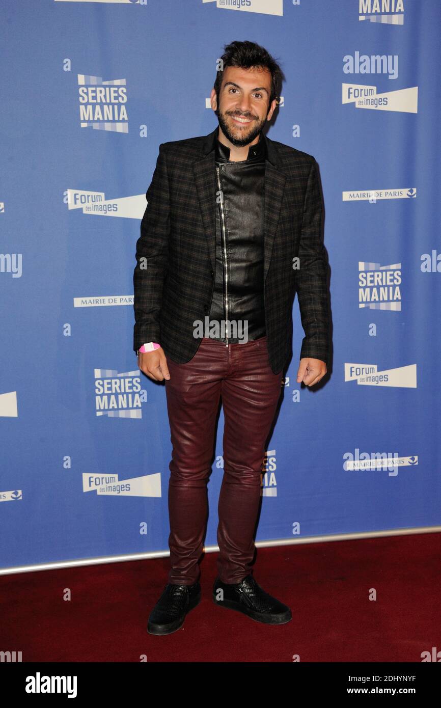 Laurent Ournac assiste a la ceremonie d'ouverture du 7eme festival ...