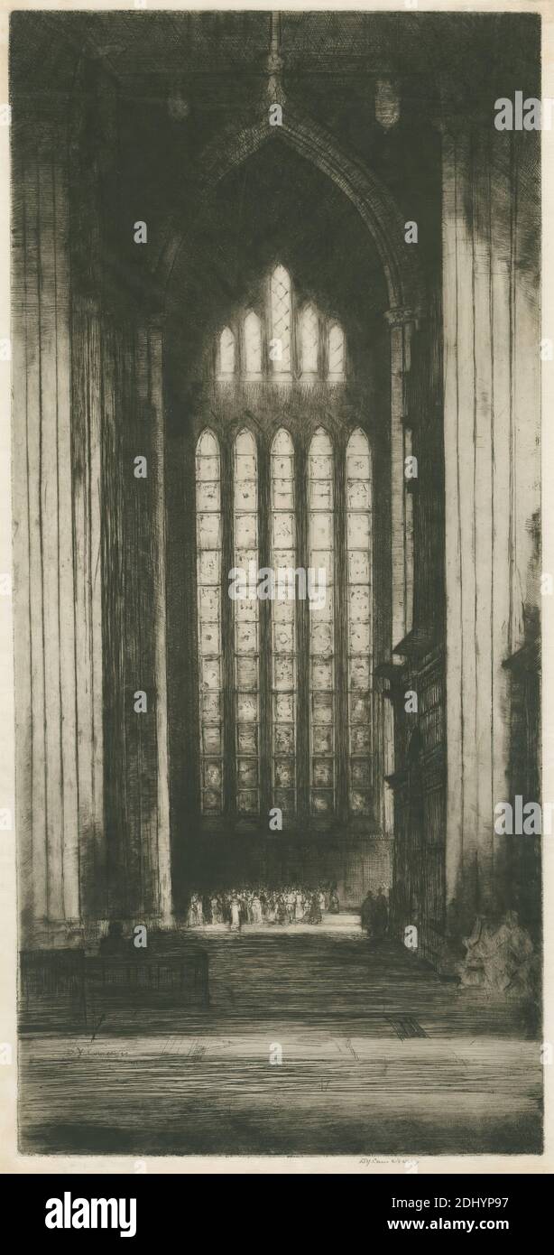 The Five Sisters, York Minister, Sir David Young Cameron, 1865–1945 ...