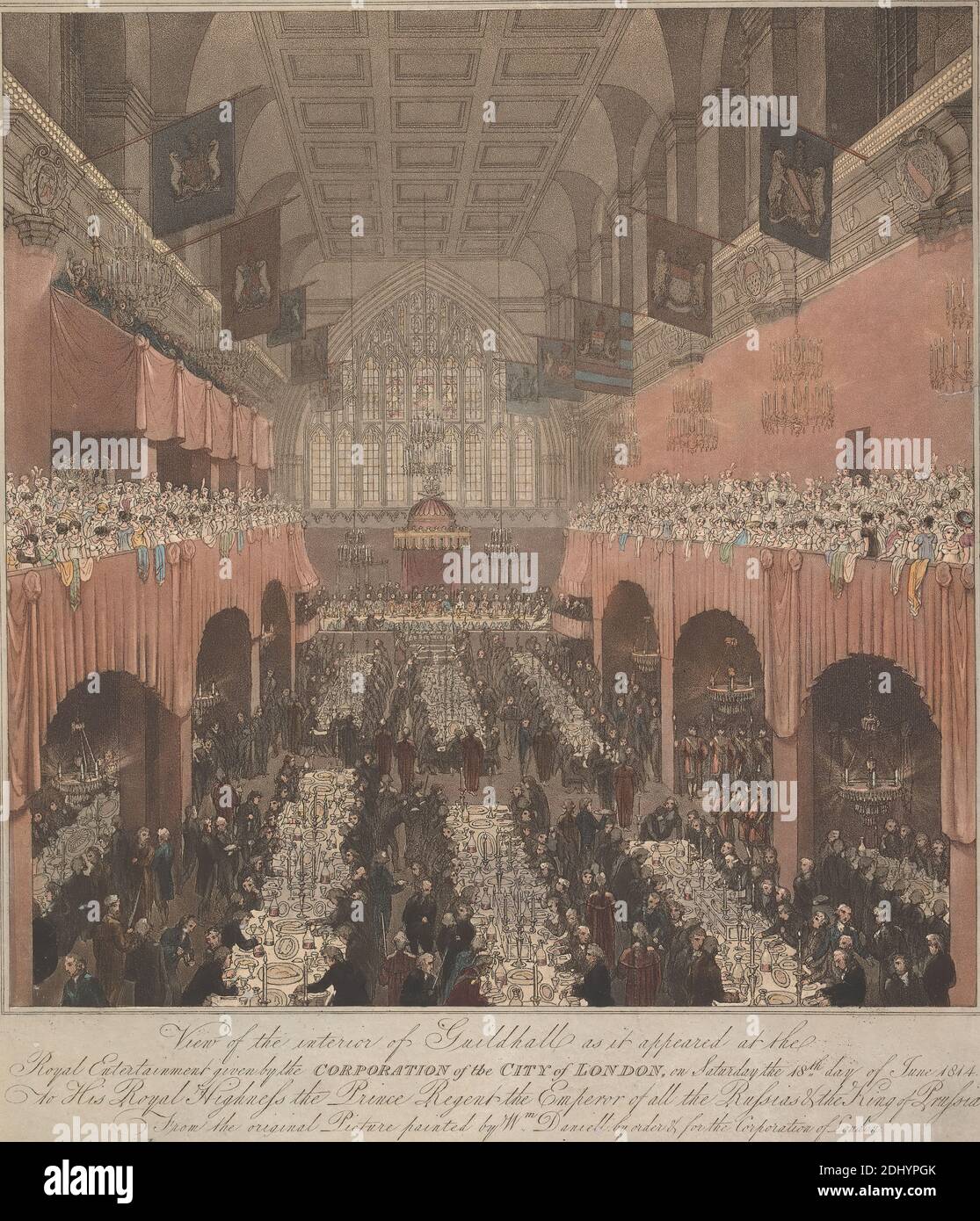 Banquet at guildhall hi-res stock photography and images - Alamy