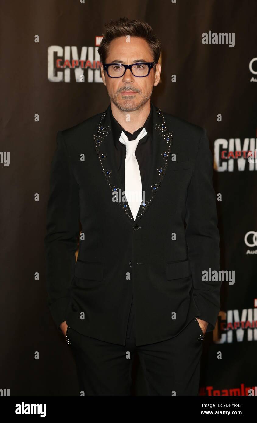 Robert Downey Jr at the Captain America: Civil War premiere held at Le ...