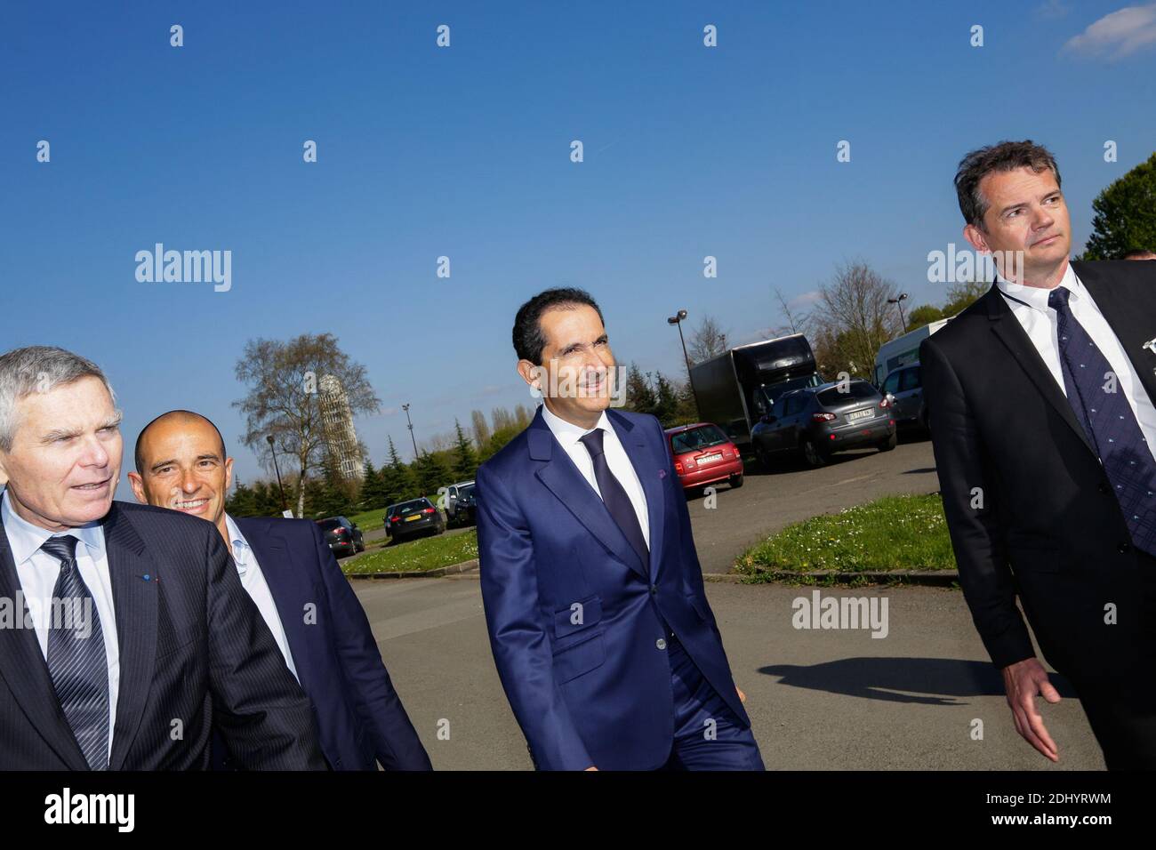 Altice founder and CEO Patrick Drahi at the inauguration of new ...