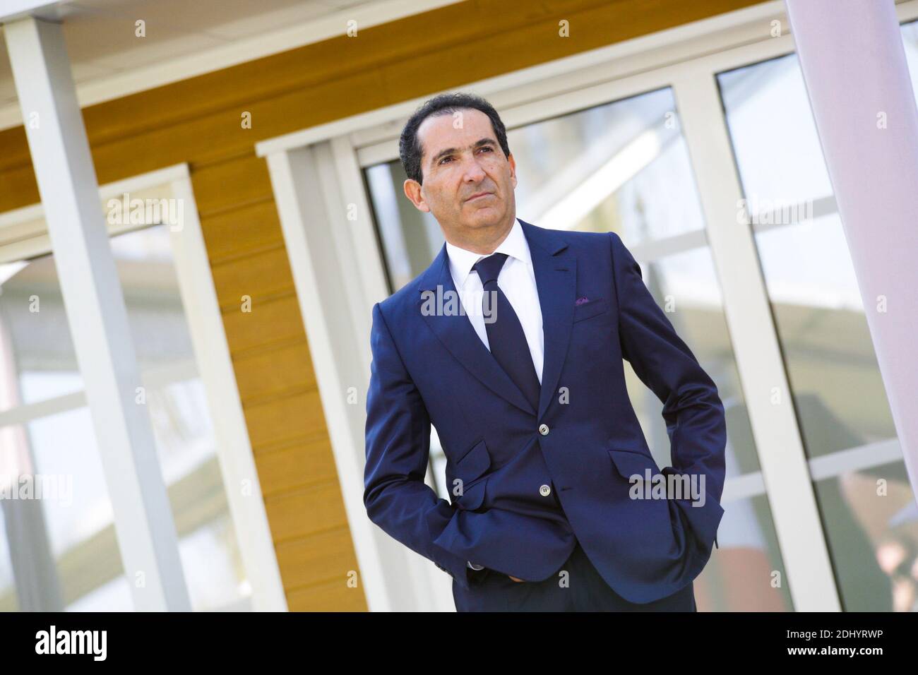 Altice founder and CEO Patrick Drahi at the inauguration of new ...
