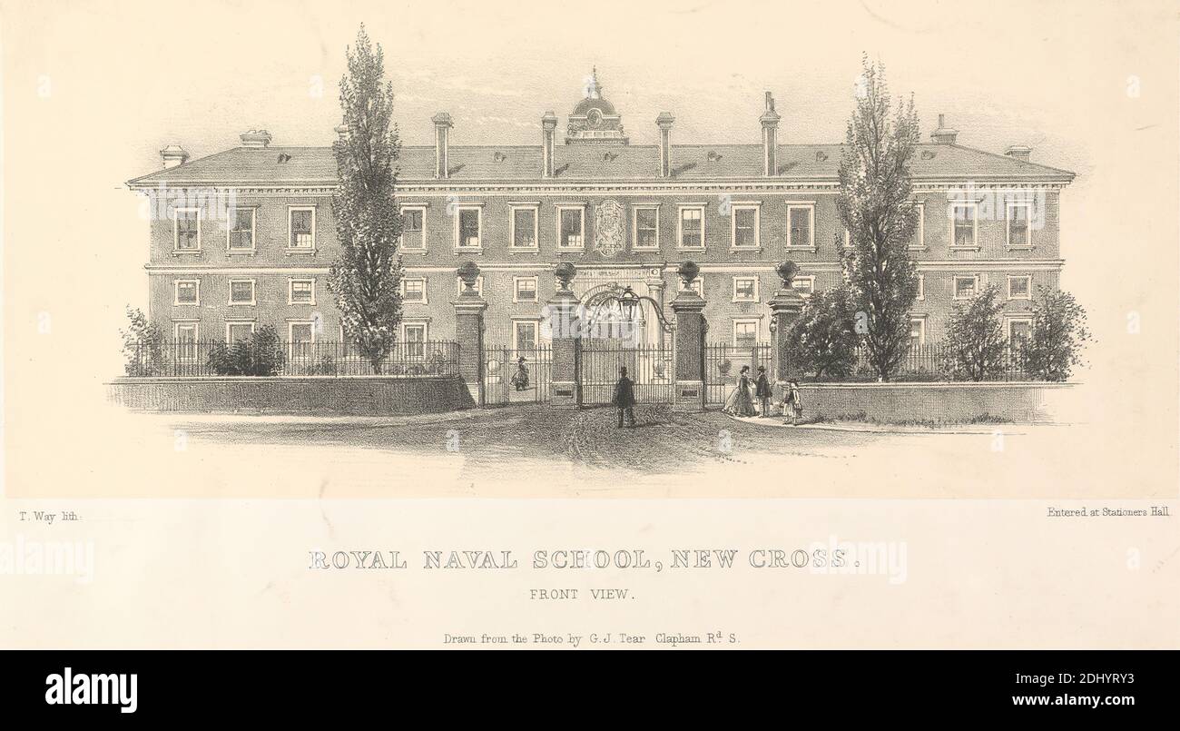 Royal Naval School New Cross, Thomas Robert Way, 1861–1913, British ...