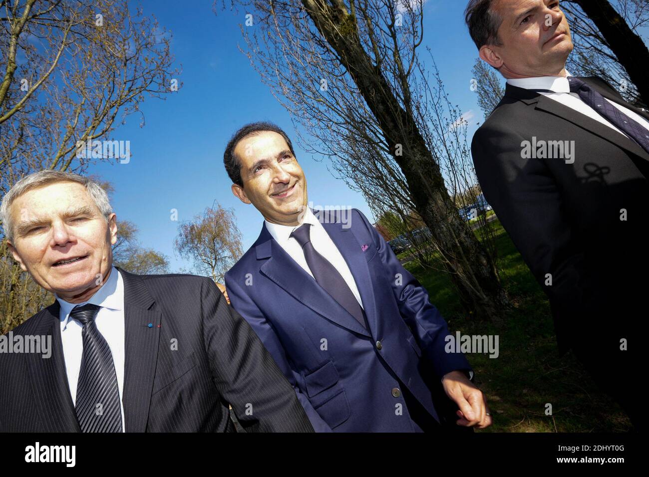 Altice founder and CEO Patrick Drahi at the inauguration of new ...