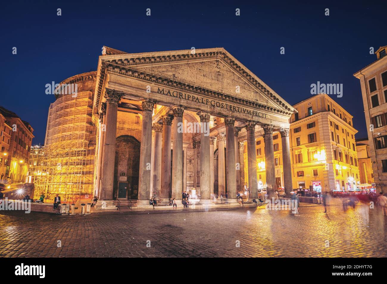 Pantheon in Rome Italy - Pantheon is former Roman temple, now a church ...