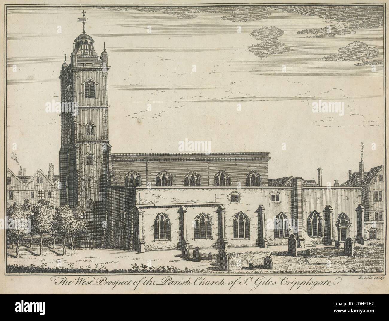 St giles cripplegate hi-res stock photography and images - Alamy