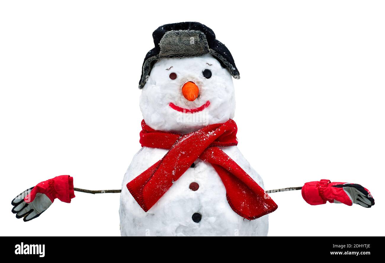 Real snowman hi-res stock photography and images - Alamy