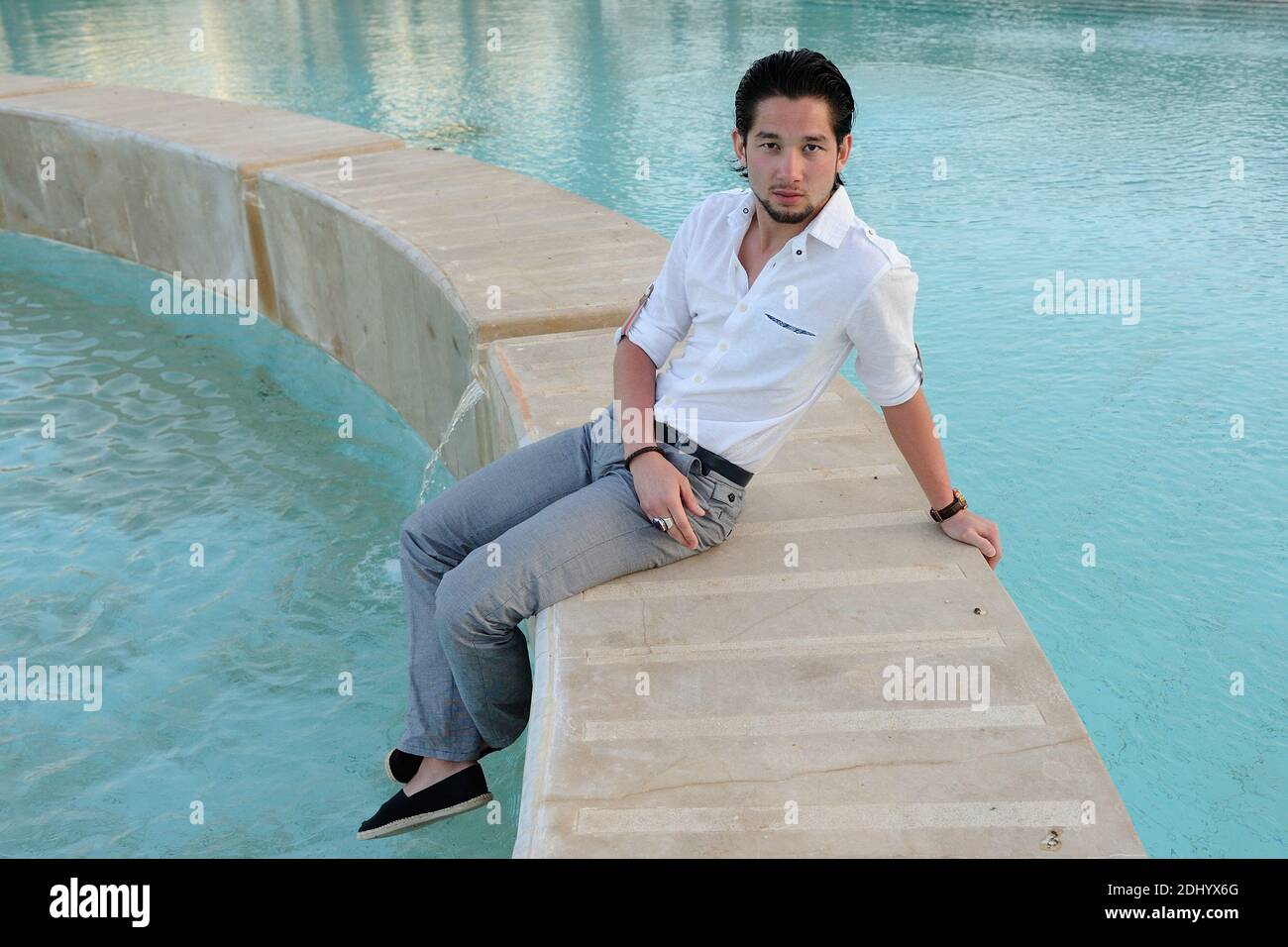 Exclusive. Alexandre Mary participe a l'Escapade des Stars' au Radisson Blu a Djerba, Tunisie le ...