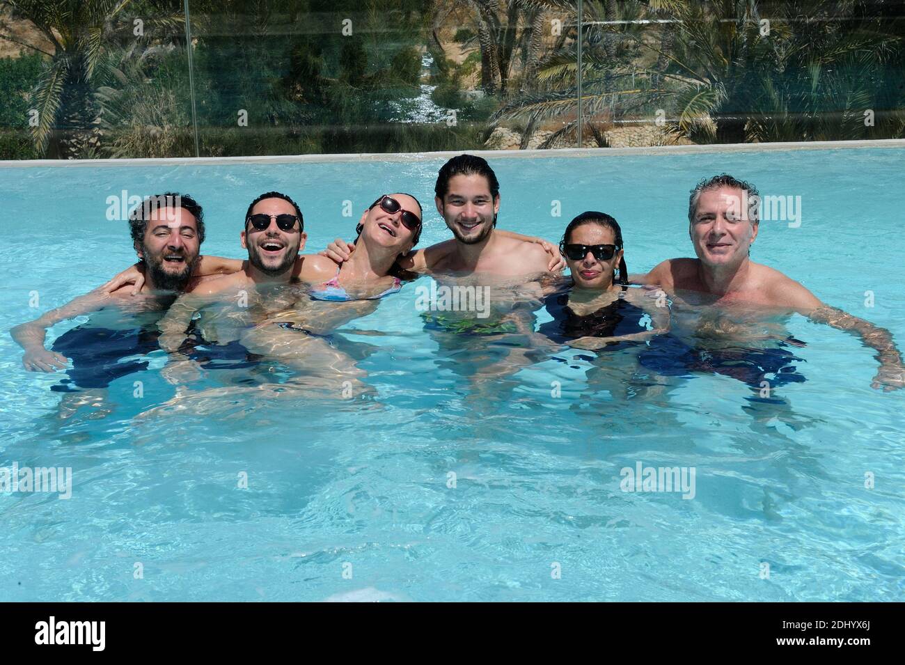 Exclusive. Nader Boussandel, Alban Bartoli, Julie Ferrier, Alexandre ...