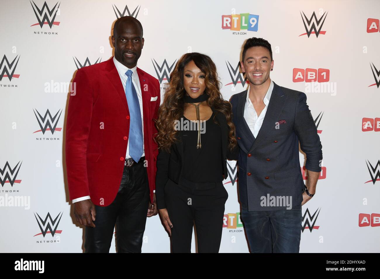 Pascal Gentil, Alicia Fox and Maxime Dereymez attending 'Catch WLIVE ...