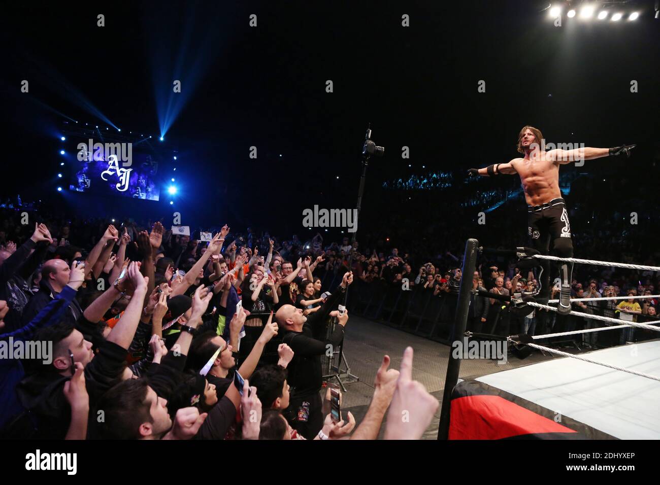 AJ Styles during 'Catch WLIVE WRESTLEMANIA REVENGE' held at Accor Hotel ...