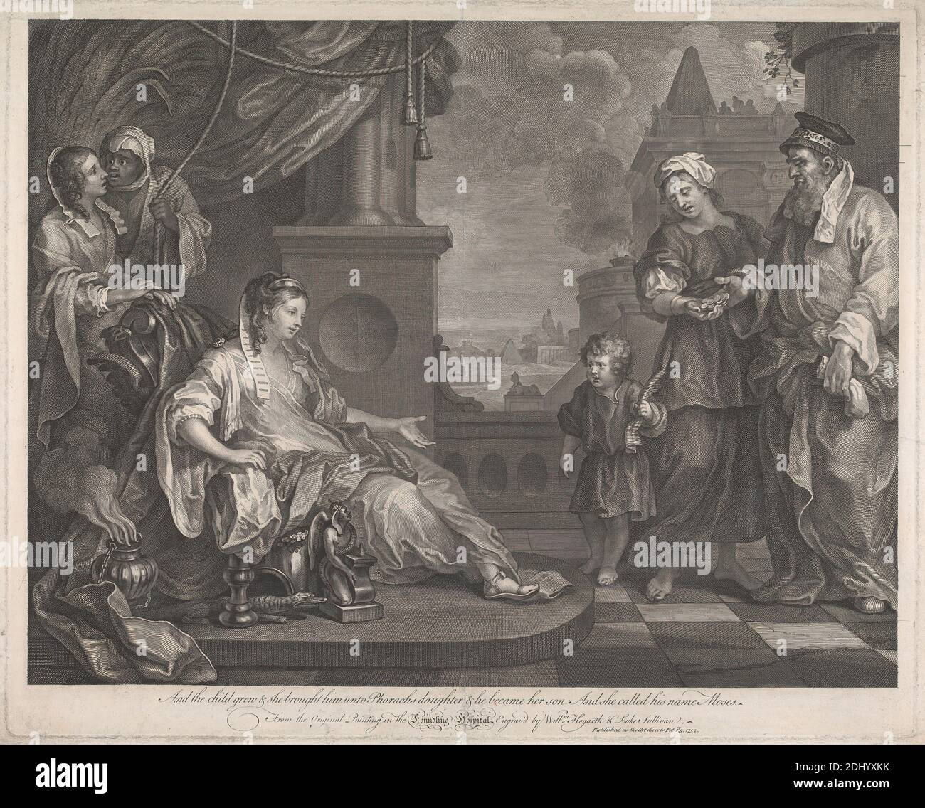 Painting william hogarth after hi-res stock photography and images - Alamy