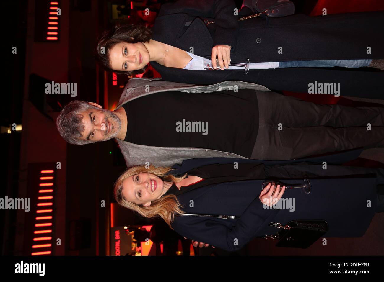 Anne Marivin, Francois Vincentelli and his wife Alice Dufour attending ...