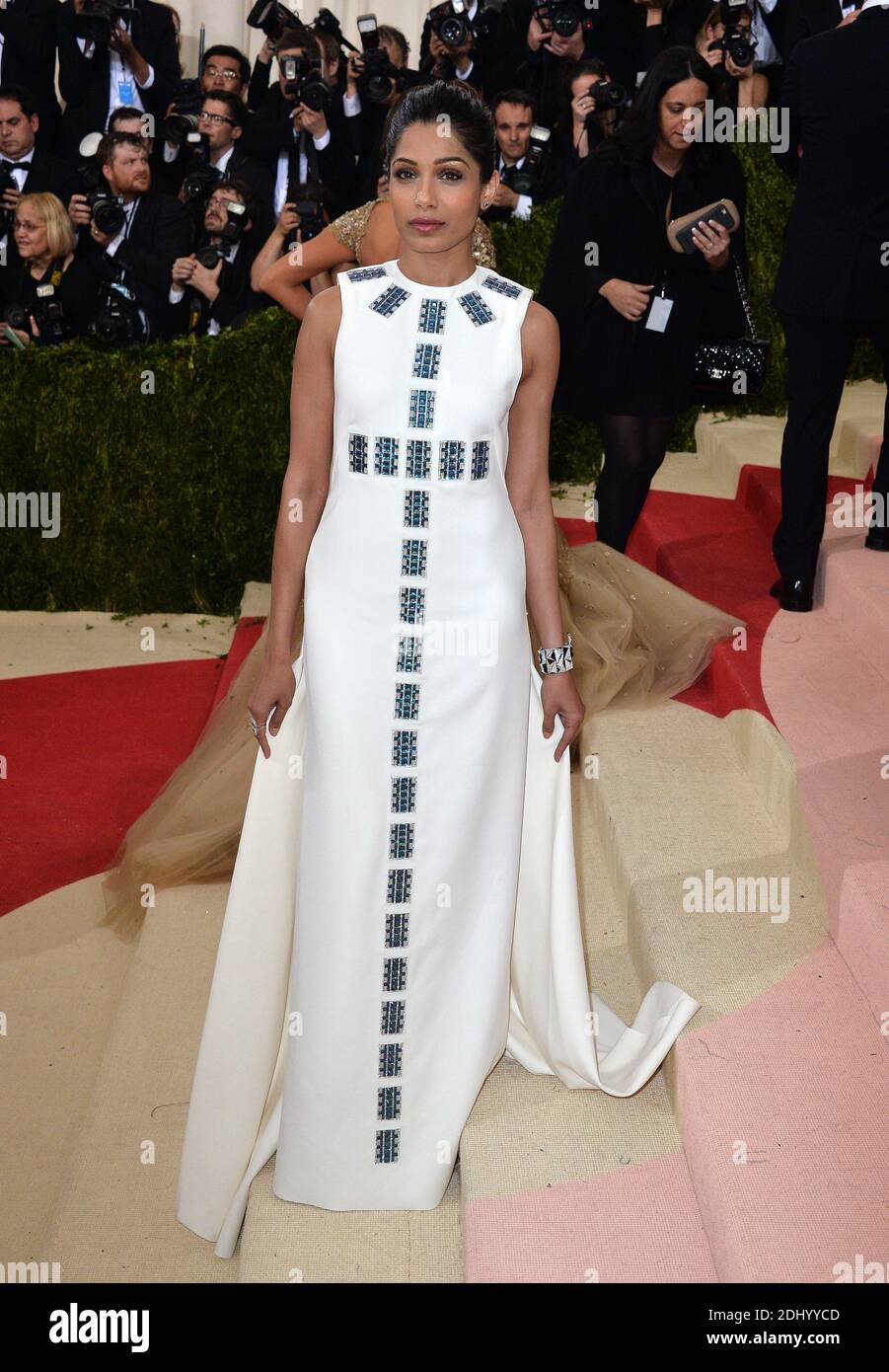 Freida Pinto attends the Manus x Machina: Fashion in an Age of ...