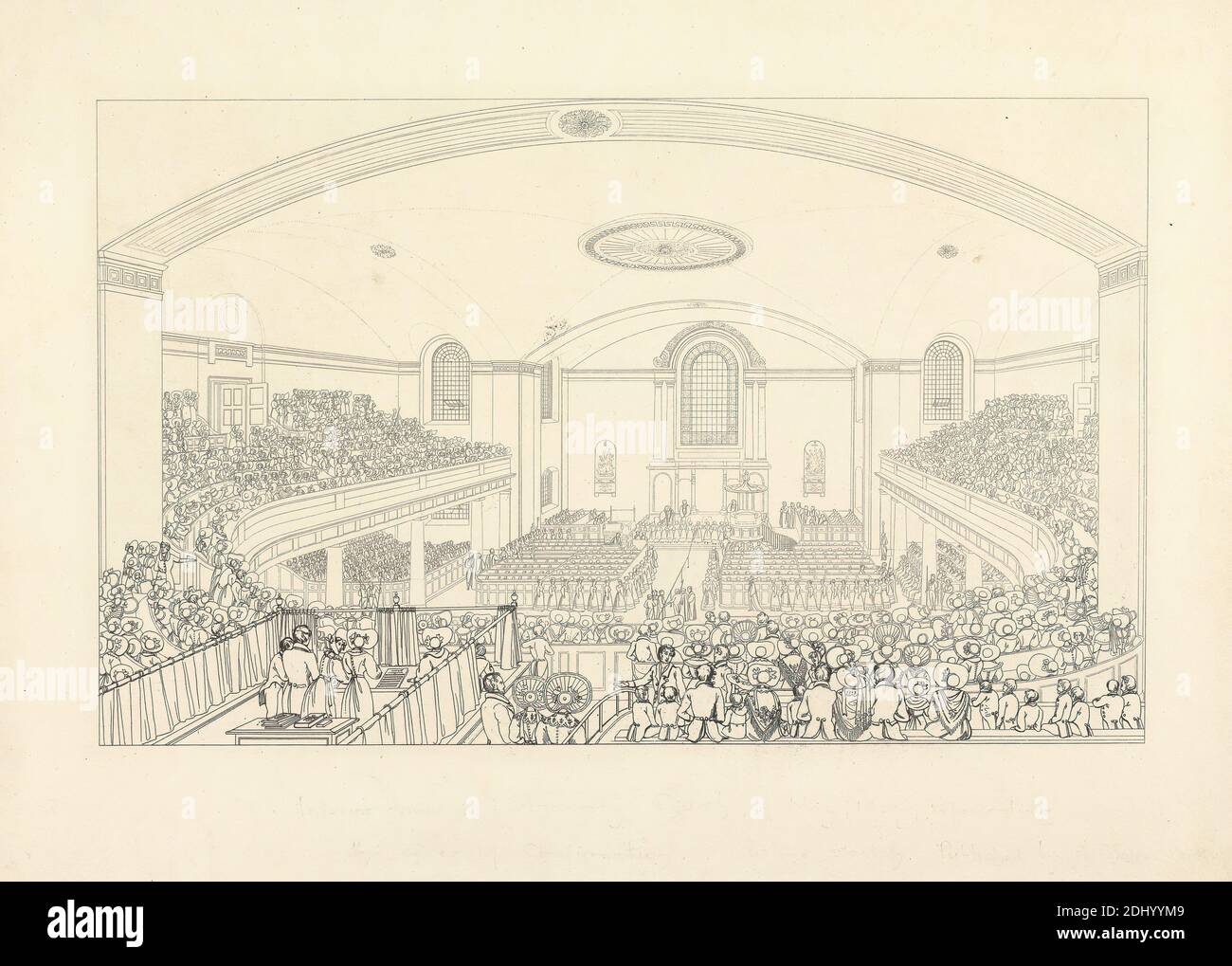 Old hackney church interior hi-res stock photography and images - Alamy