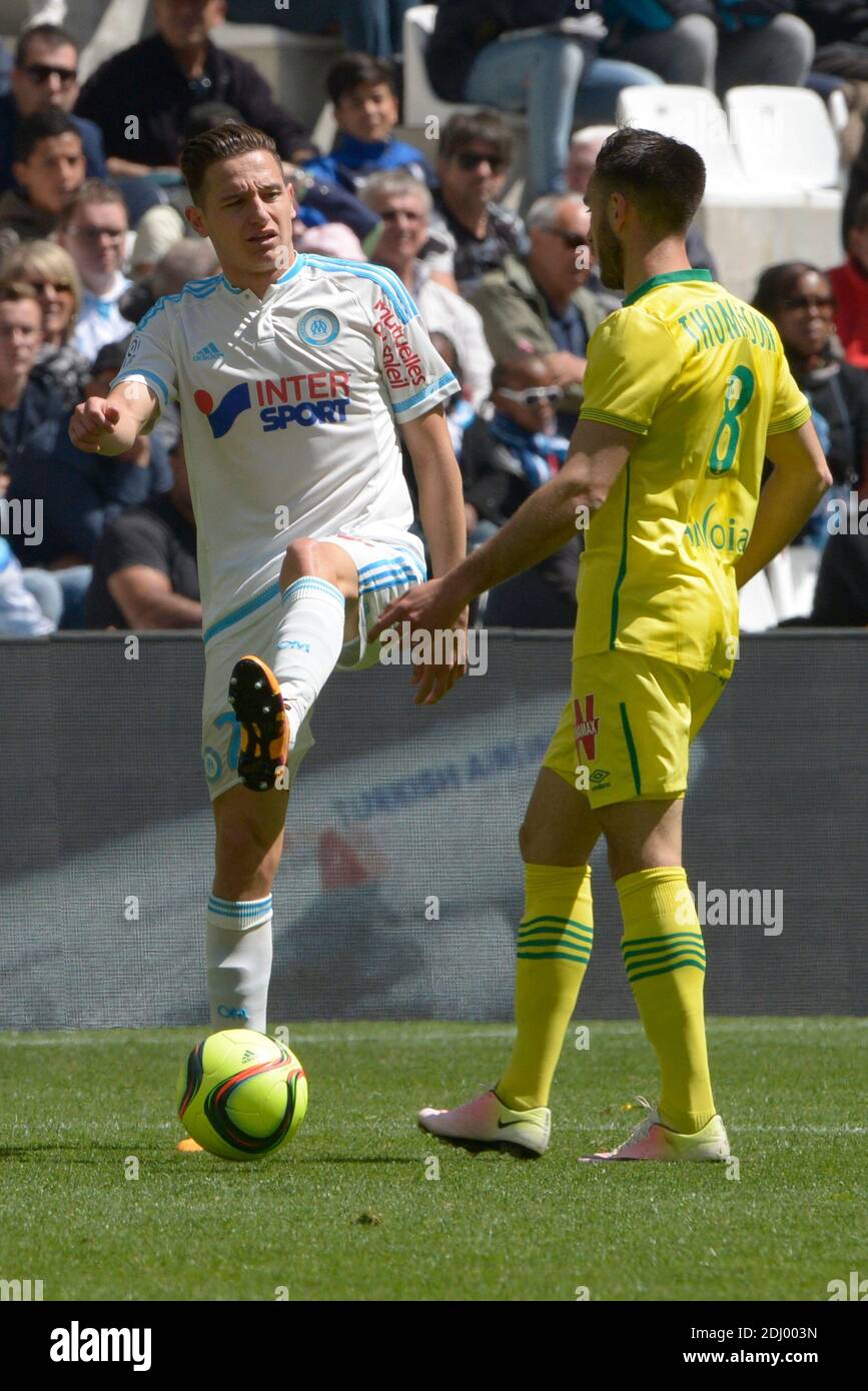 Marseille's Florian Thauvin during the French First League soccer match ...