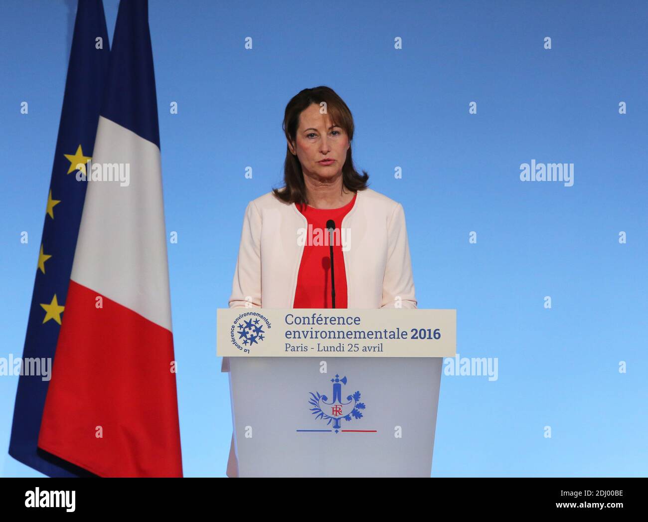 French Minister of Ecology, Sustainable Development and Energy Segolene ...