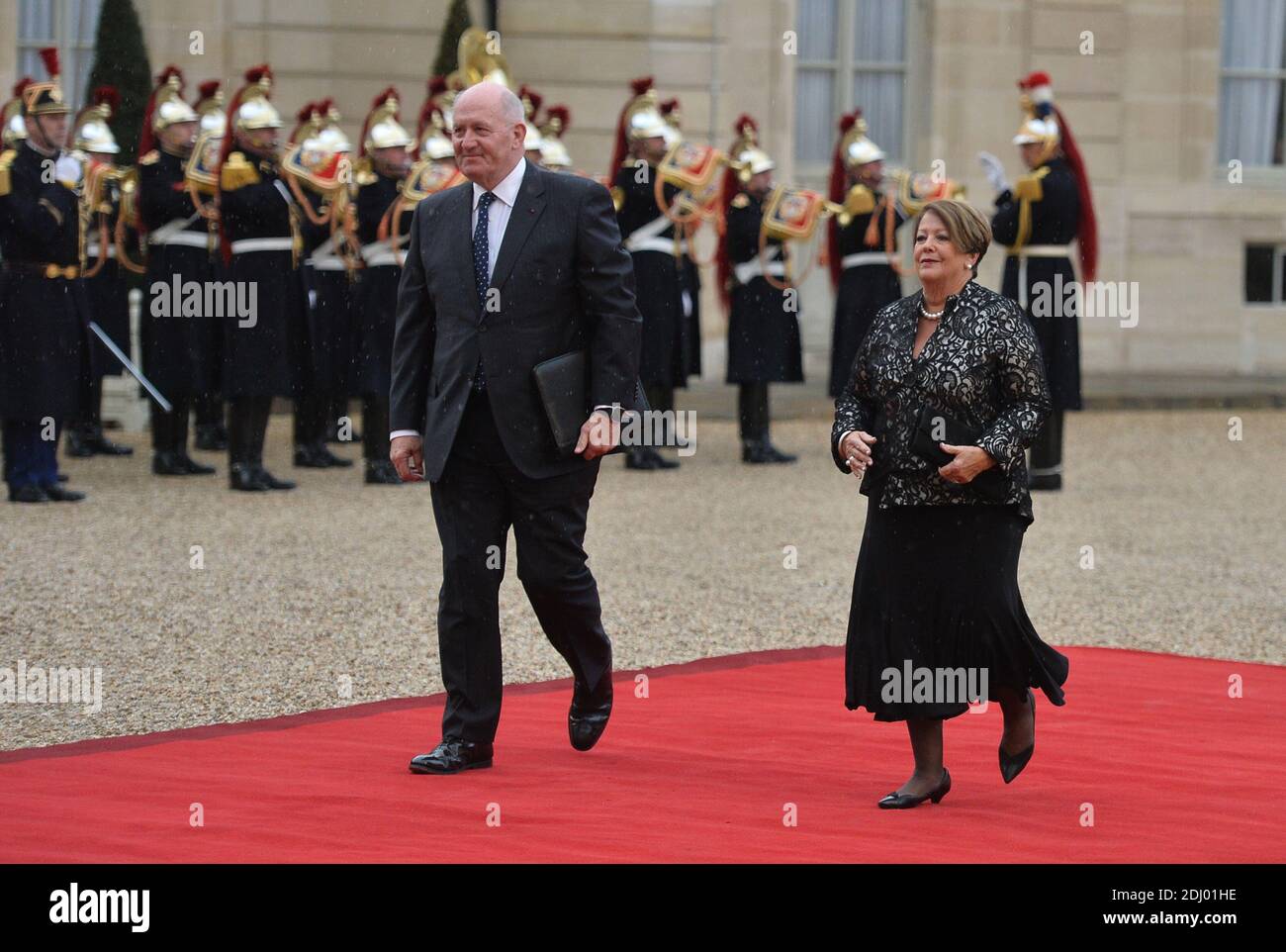 The Governor-General of Australia Sir Peter Cosgrove and his wife Lynne ...