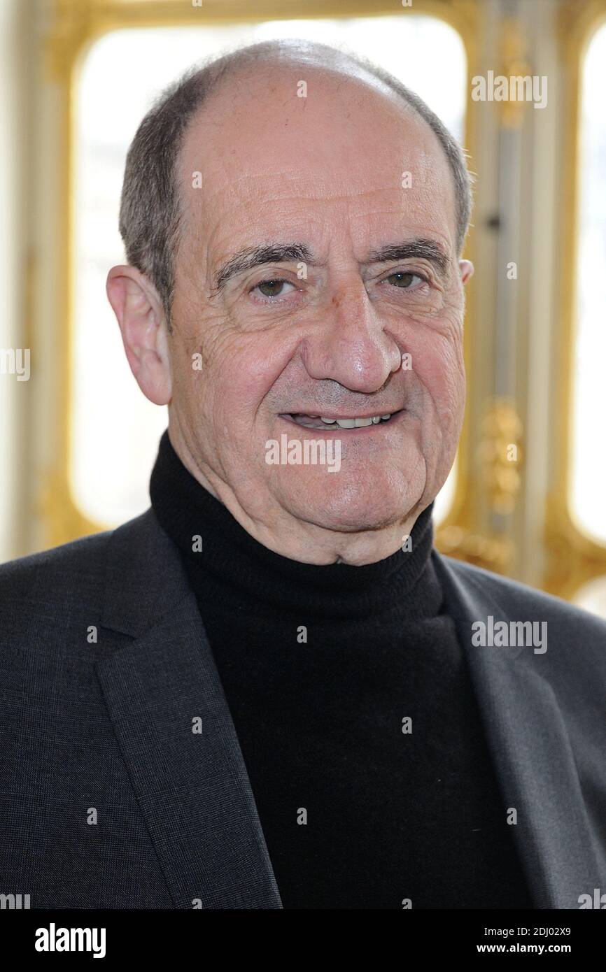 Pierre Lescure attending the ceremony held to honour the french movies ...