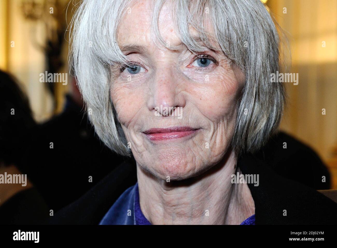 Edith Scob attending the ceremony held to honour the french movies ...