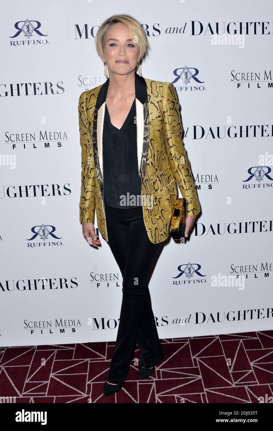 Sharon Stone attends the Premiere of Screen Media Film's 'Mothers And ...