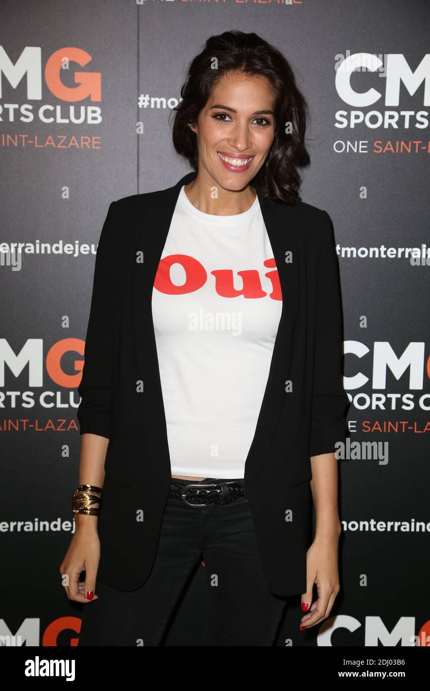 Laurie Cholewa assiste à l'ouverture du One St Lazare By CMG Paris, le ...