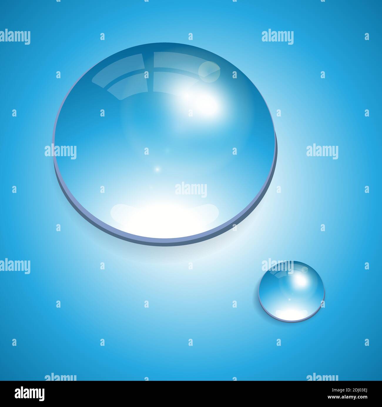 Water drop vector Stock Vector Image & Art - Alamy