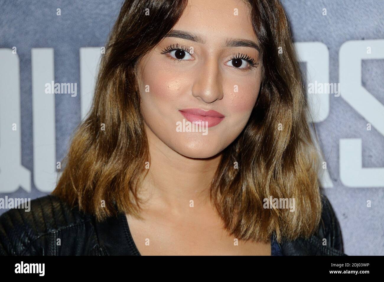 Mel ComX assiste a la Premiere du film 'Braqueurs' a l'UGC Cine Cite ...