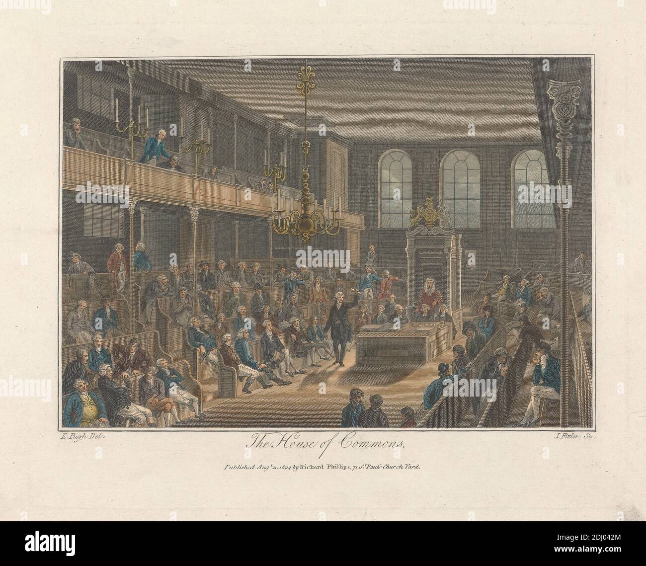 The House of Commons, James Fittler, 1758–1835, British, after Edward ...
