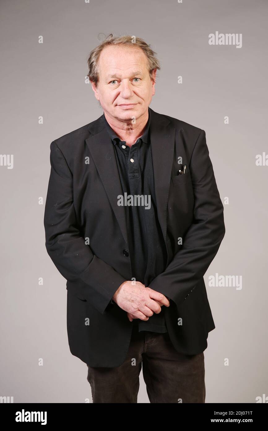 Exclusive - Philippe Lioret posing during a photo shoot as part of the ...